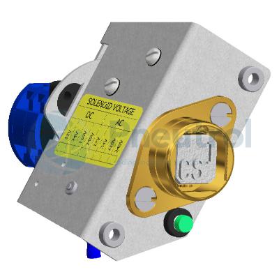 Castell Brass KSUPS Solenoid Controlled Switch, Number Of Contacts 4, 2 ...
