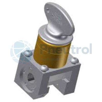 PSBV-FSS-LOC - Stainless Steel, Locked Open/Closed, PSBV Type, Castell Ball Valve Interlock ...